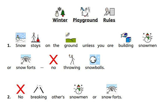 Symbolized Winter Rules and Vocabulary – Bridges Canada