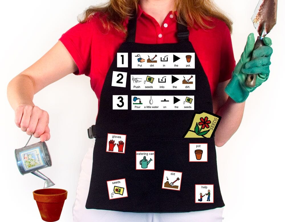 Communication / Visual Aid Apron – Bridges Canada